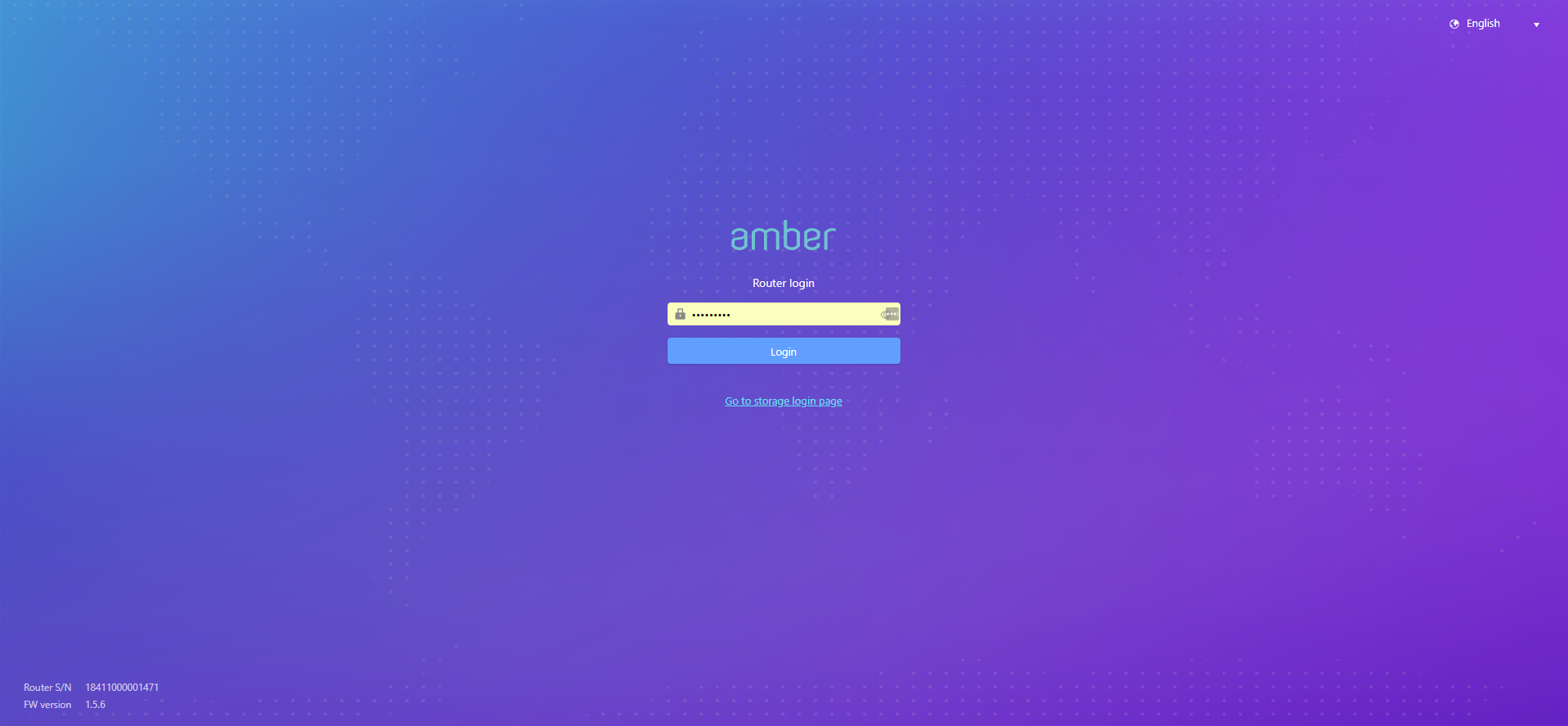 How do I login to Amber Router? – Amber Support