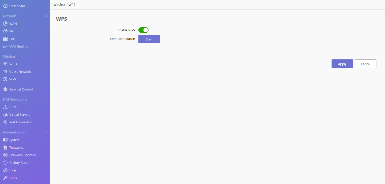 How Do I Enable Or Disable Wps Wi Fi Protected Setup Amber Support