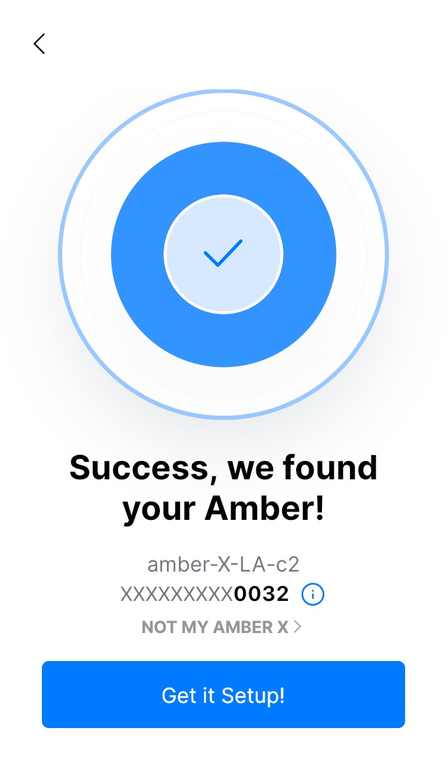 I set up my Amber X through ethernet, how can I set the connection to ...